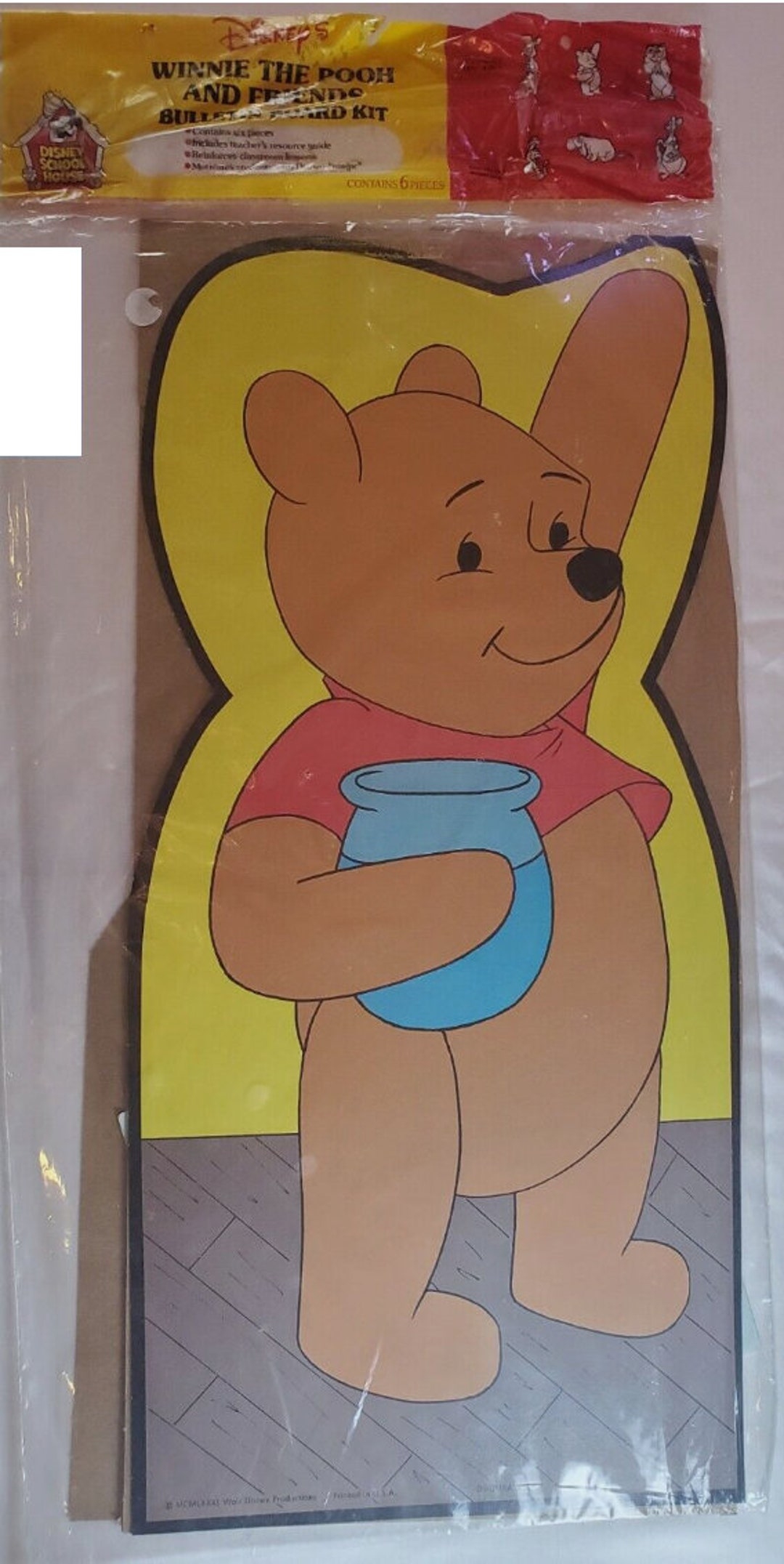 Disney Vintage Winnie the Pooh and Friends Bulletin Board Kit Unopened ...