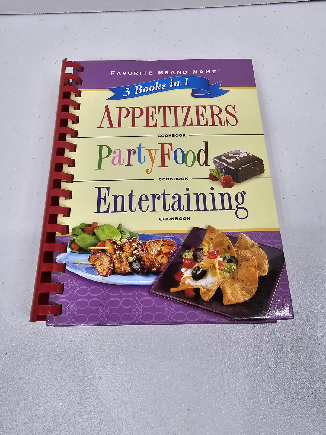 3 Cookbooks in 1: Appetizers, Party Food, Entertaining Cookbook Brand ...