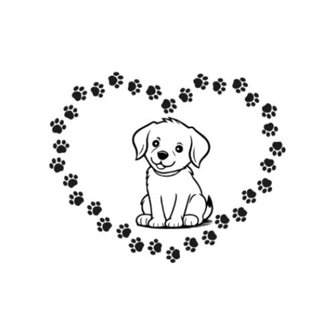 Adorable Dog Themed Design | Digital Download Dog Mug Svg | Printable ...