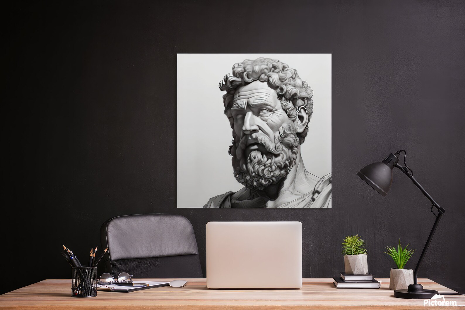 Marcus Aurelius Black and White, Stoic Poster, Stoic Prints, Stoic Art ...