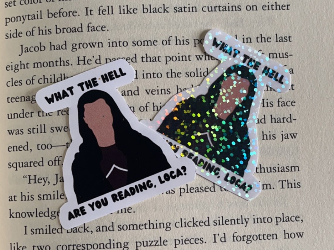 Jacob Black 'what the Hell Are You Reading' Sticker - Twilight Saga ...