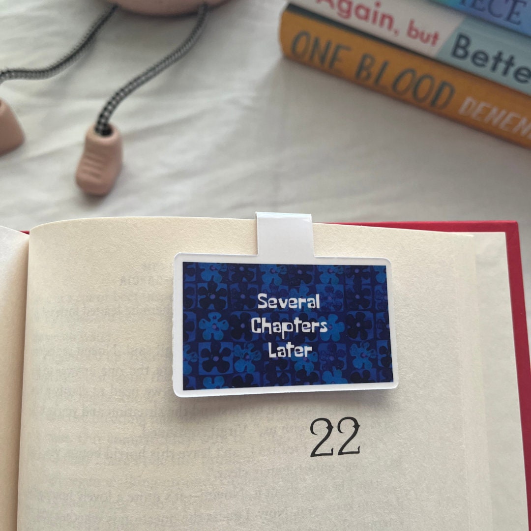 Several Chapters Later Magnetic Bookmark | Spongebob Inspired ...