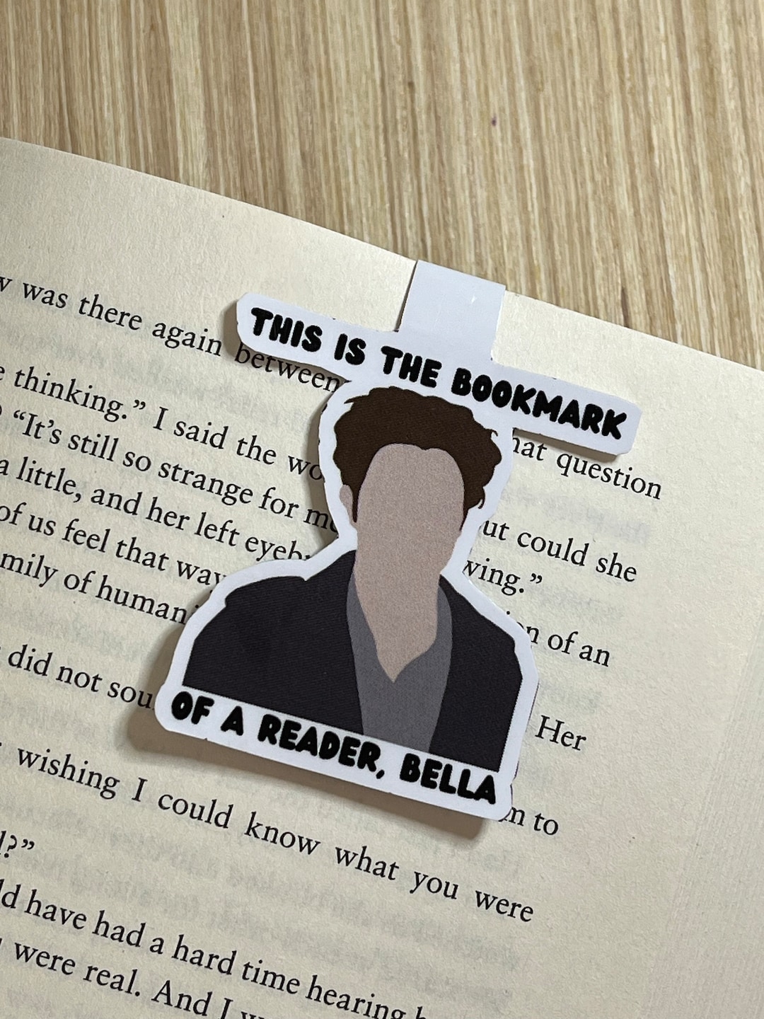 Edward Cullen Magnetic Bookmark – Twilight Fan Gift - Etsy