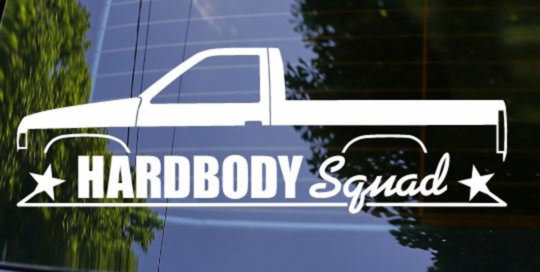HARDBODY Squad Decal Sticker for Nissan Hard Body Pickup Truck - Etsy