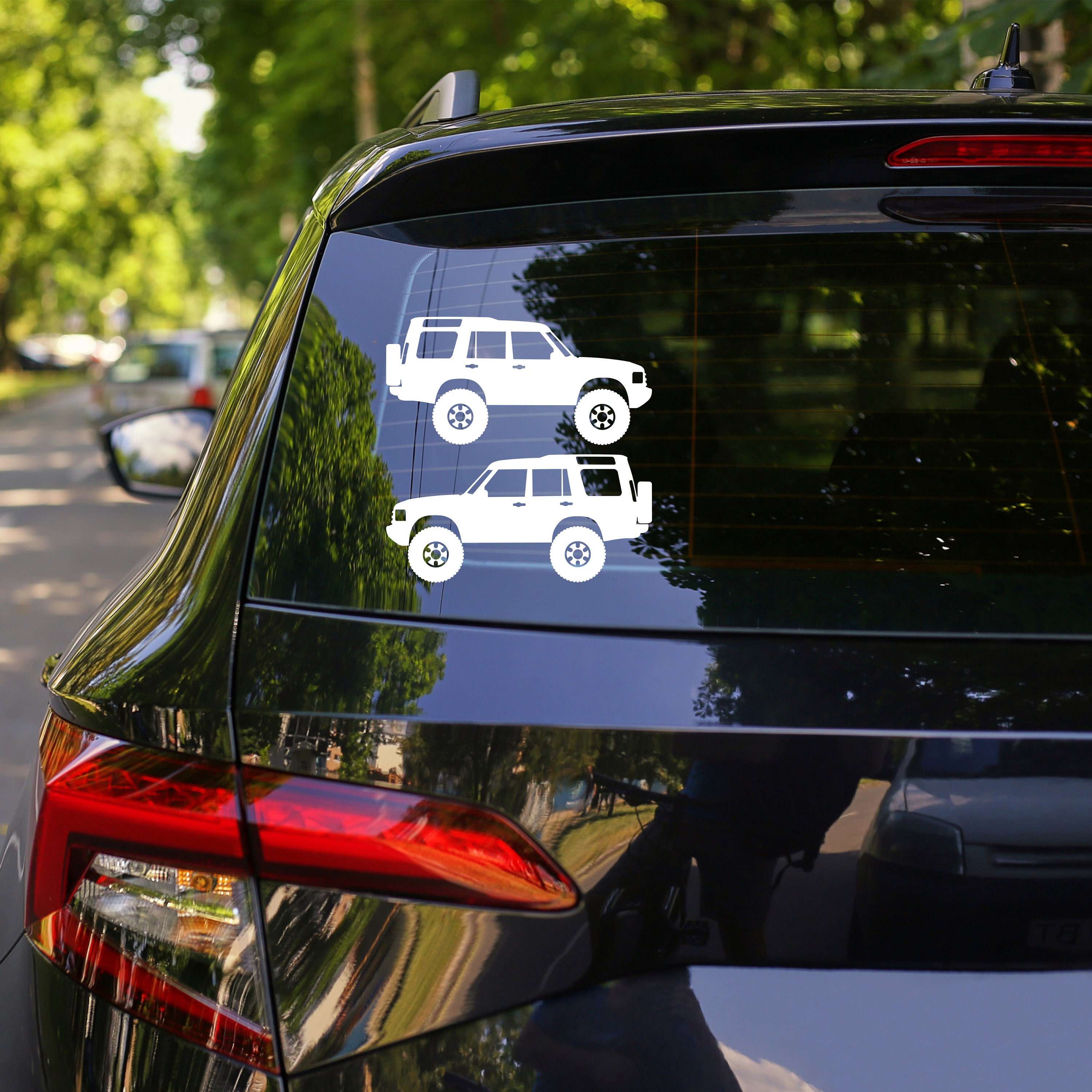 2X Lifted off Road Truck SUV Decal Stickers for Land Rover Discovery ...