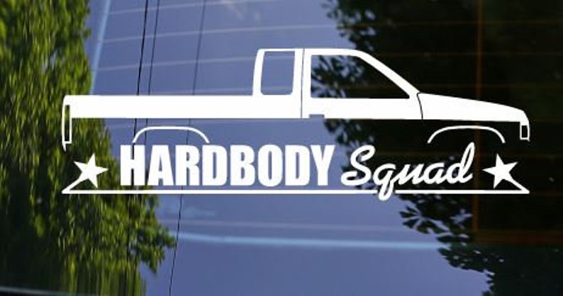 HARDBODY Squad Decal Sticker for Nissan Hardbody Kingcab - Etsy