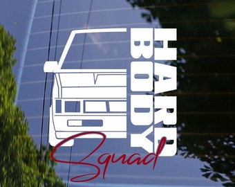 HARDBODY Squad Decal Sticker for Nissan Hardbody Kingcab - Etsy