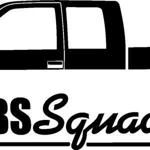 OBS Squad Pickup Truck Decal Sticker for Chevrolet Silverado Extended ...