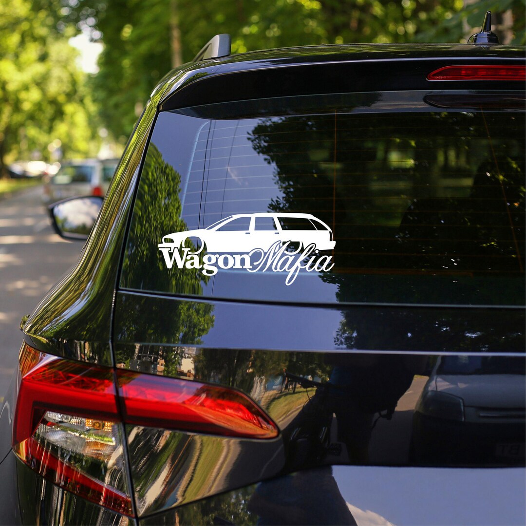 Lowered WAGON MAFIA V2 Car Decal Sticker for Chevrolet Caprice 4th Gen ...