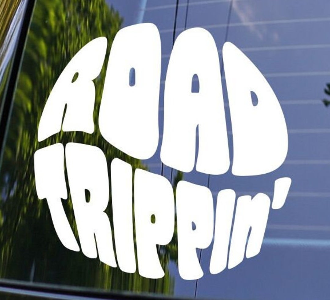 2x ROAD TRIPPIN' Camper Motorhome Truck Car Wall Decal Stickers - Etsy