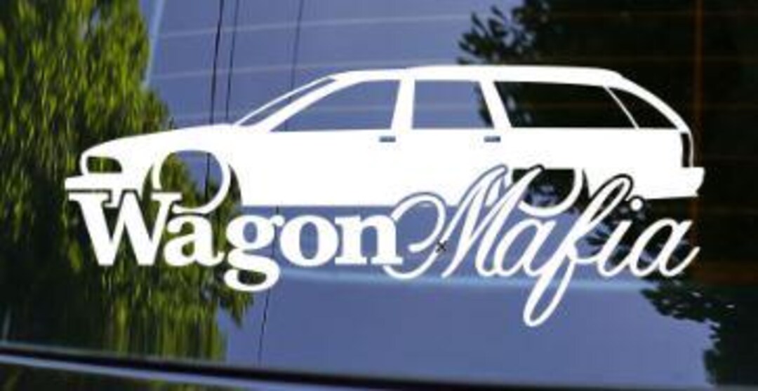 Lowered WAGON MAFIA V2 Car Decal Sticker for Chevrolet Caprice 4th Gen ...