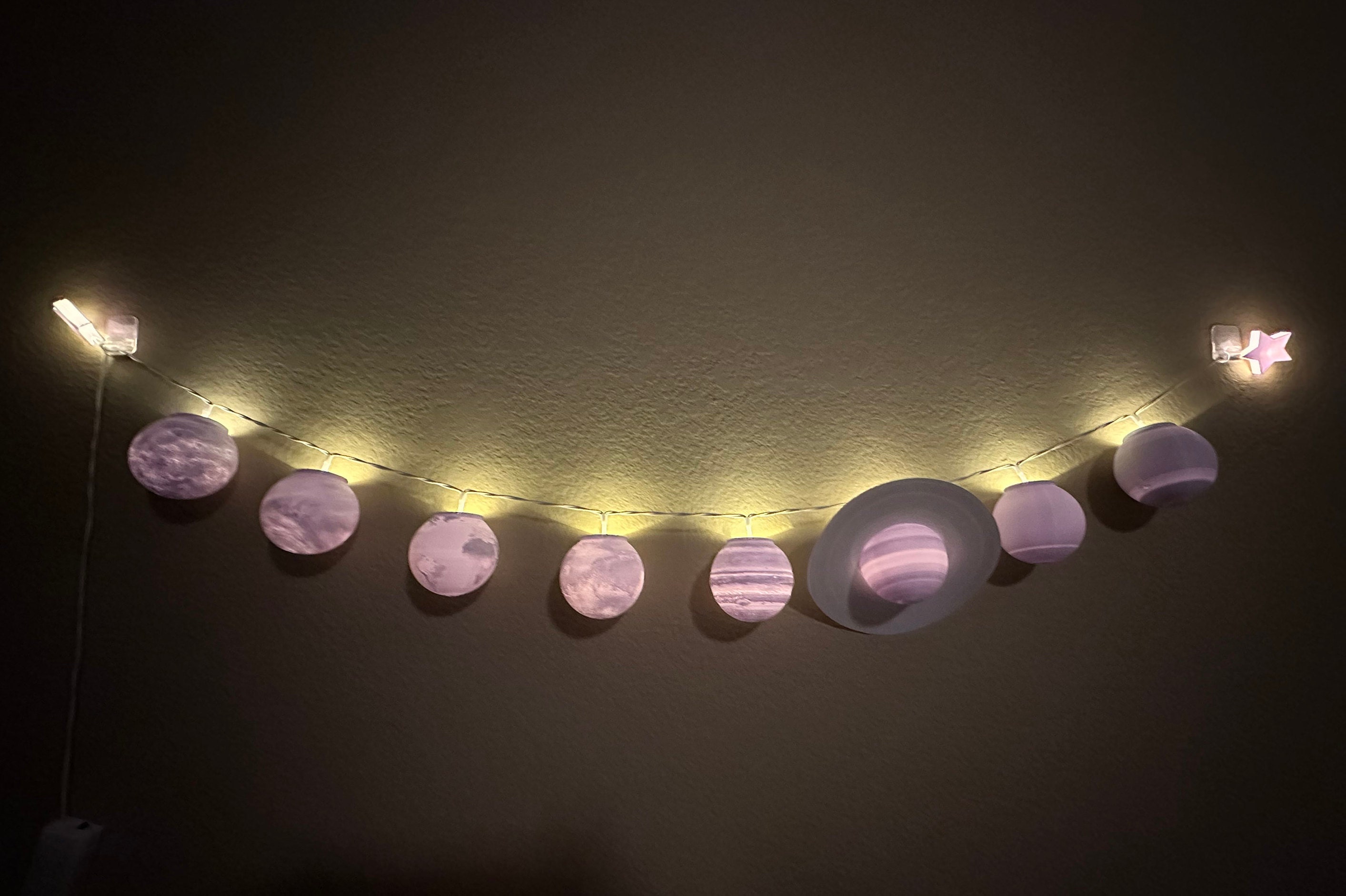 Solar System Light Up Lamps