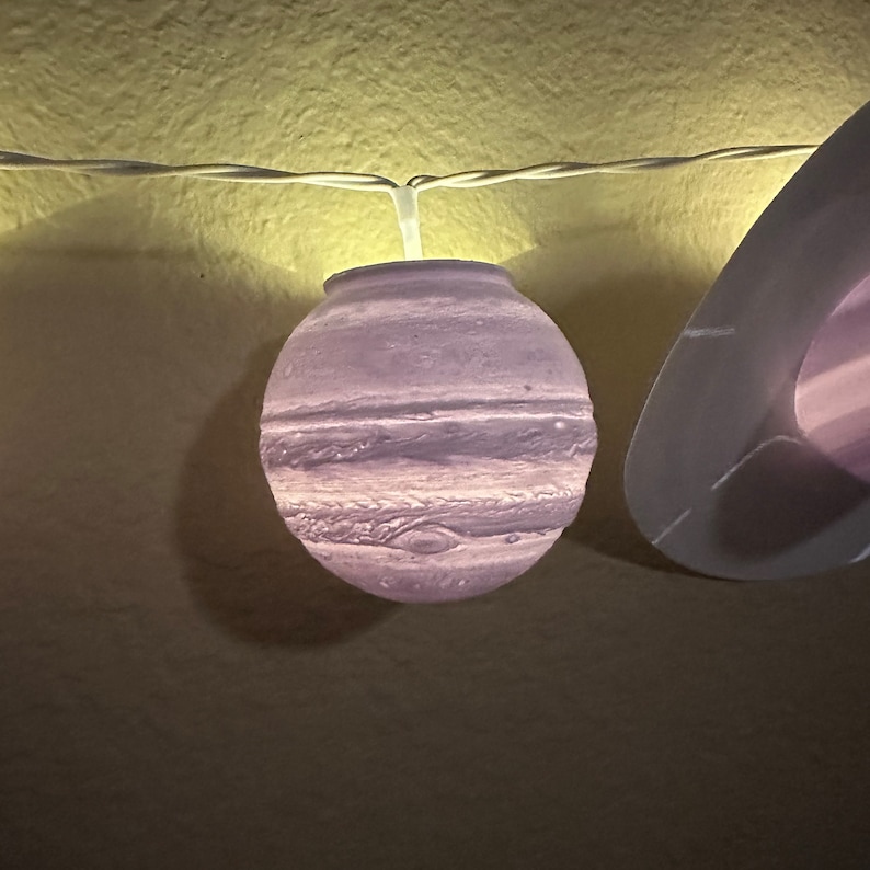 Solar System String Lights - 3D Printed - Etsy