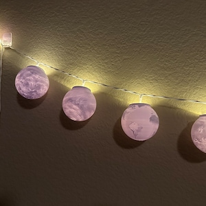 Solar System String Lights - 3D Printed - Etsy