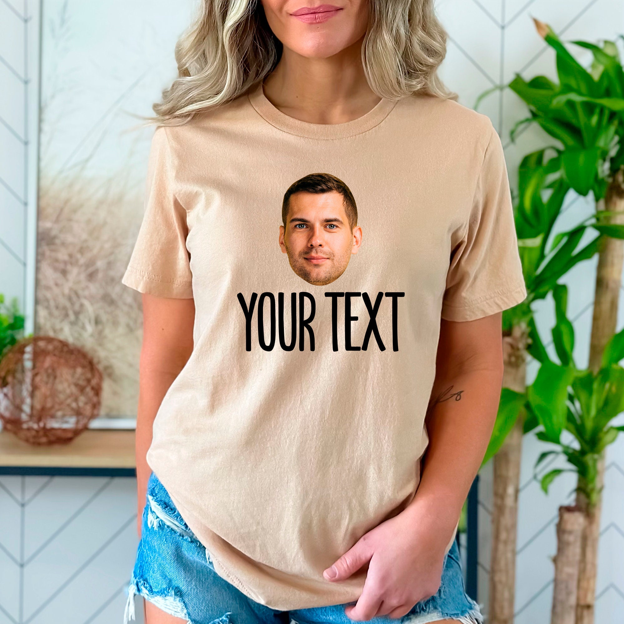 Custom Photo Face Shirt: Personalized Birthday Bachelorette Gift - Etsy