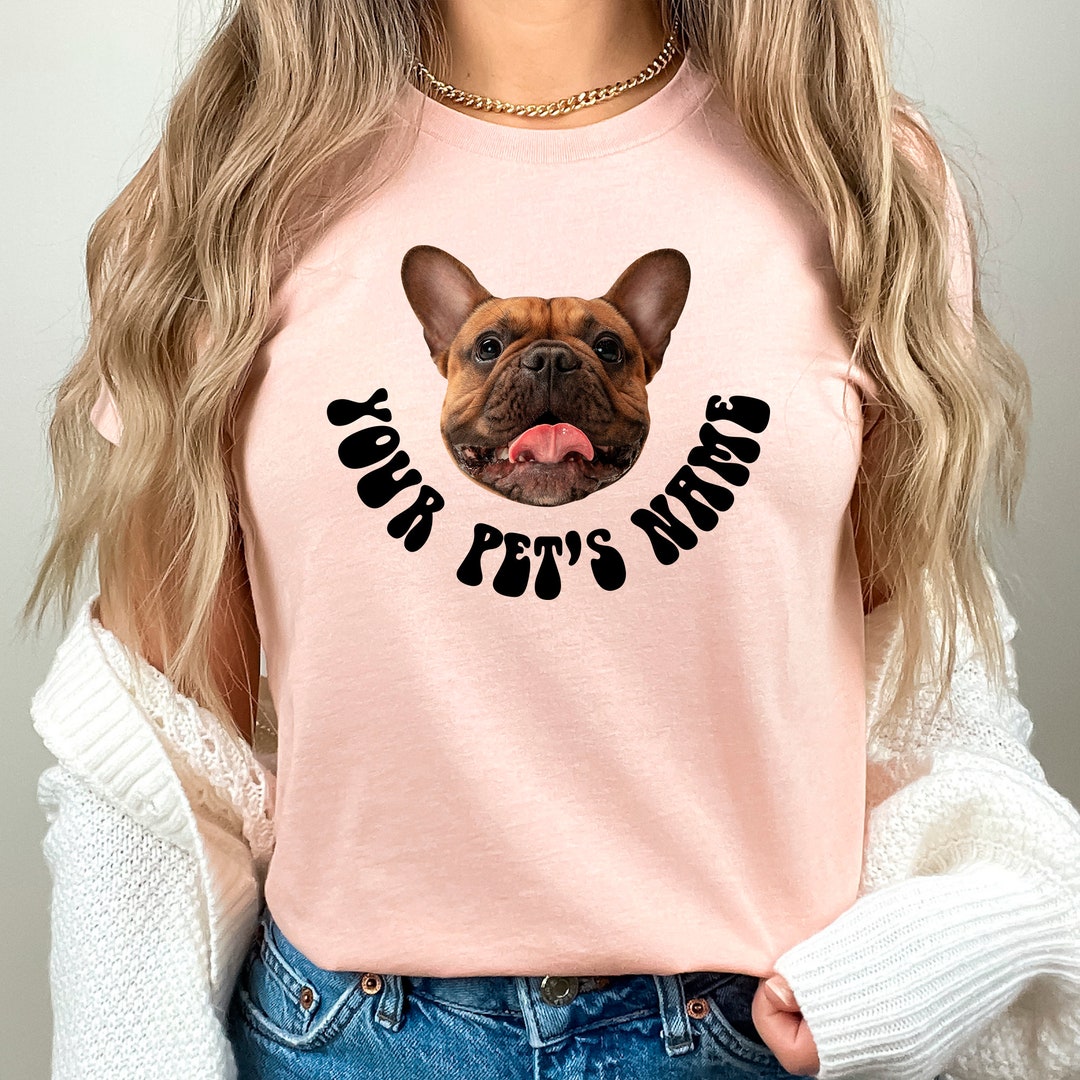 Pet Photo Face Shirt, Custom Pet Face Shirt, Custom Dog Shirt ...