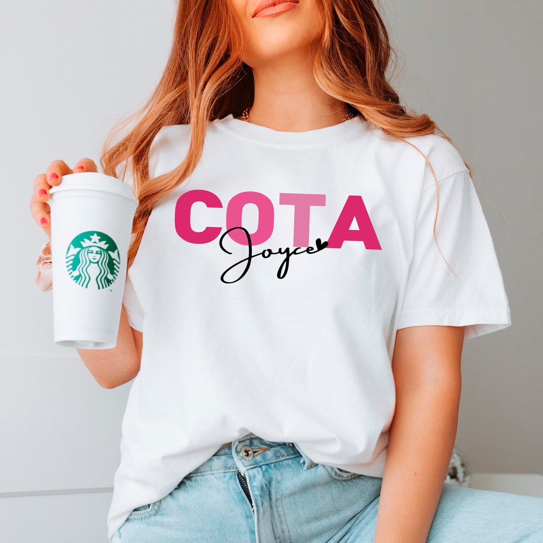 Personalized COTA Nurse Shirt, Custom COTA Nurse Shirt, Certified ...