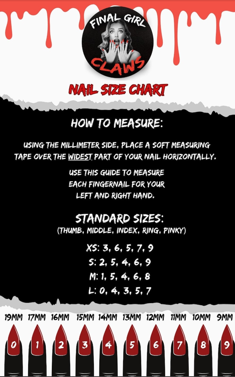 Art the Clown Terrifier Clown Cafe Art Crispies Press-on Nail Set - Etsy