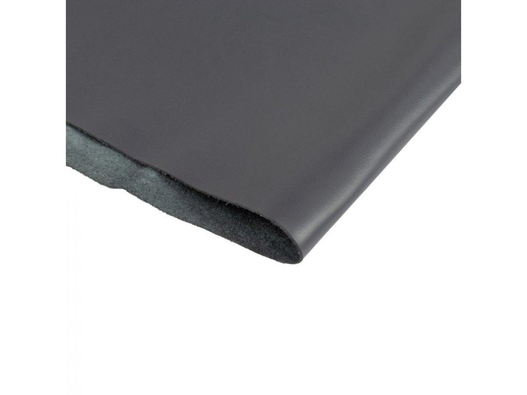 Luxury Aniline Soft Calfskin Leather (dark Grey) - Etsy