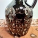 Vintage Brown Ceramic Moonshine Jug With Real Corncob Cork - Etsy