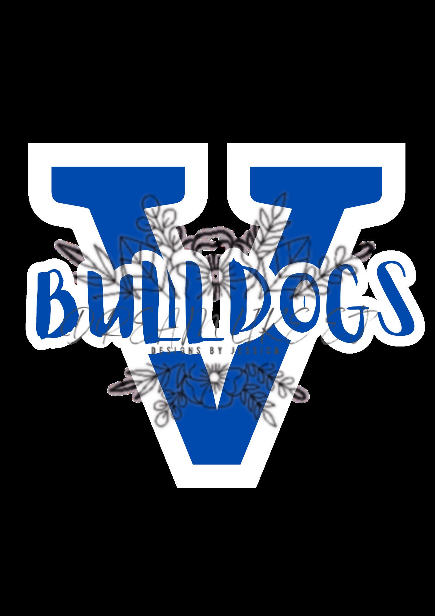 Vancleave Bulldogs Svg File Instant Download - Etsy