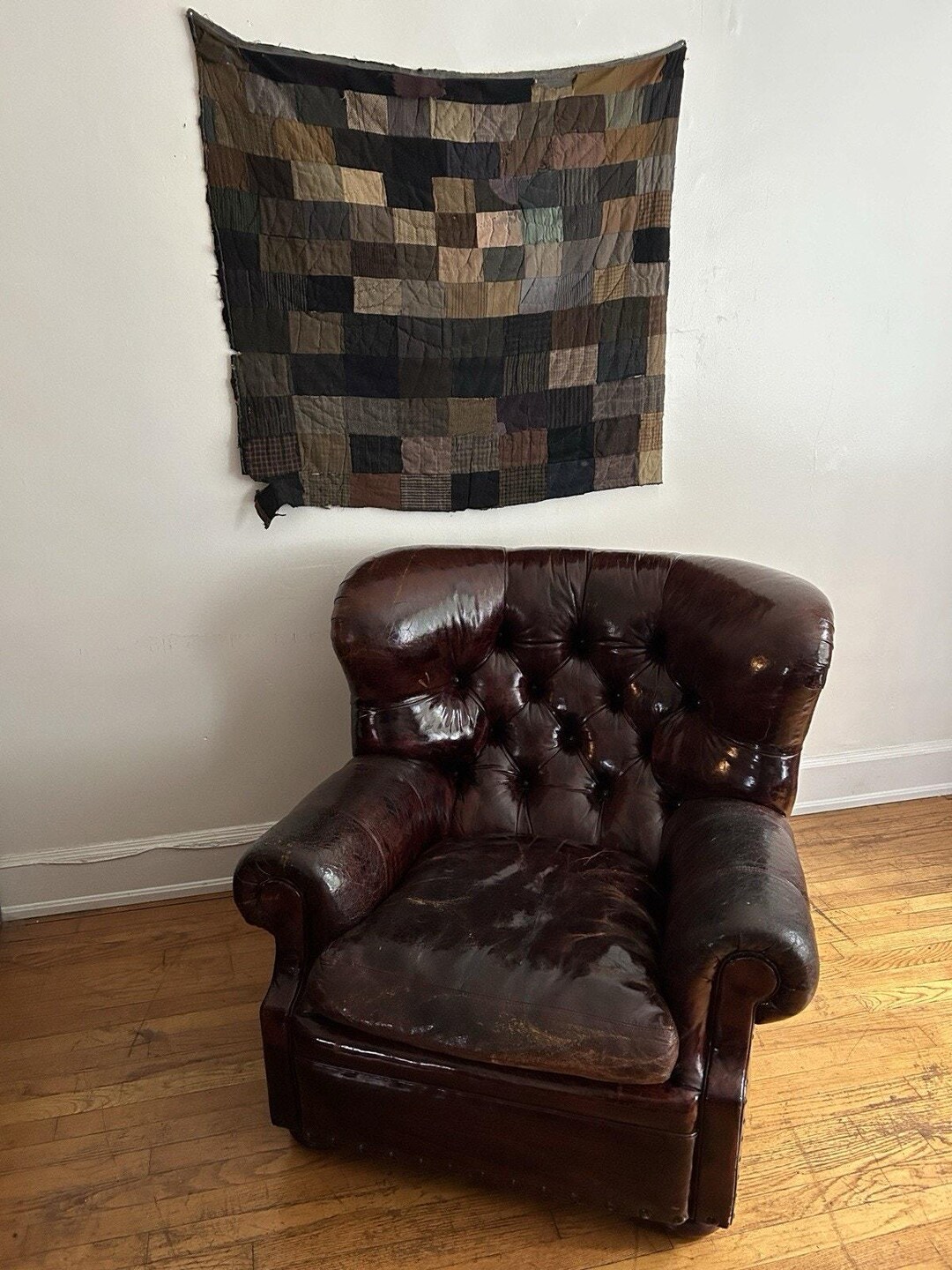 Vintage Ralph Lauren Leather Writers Chair - Etsy