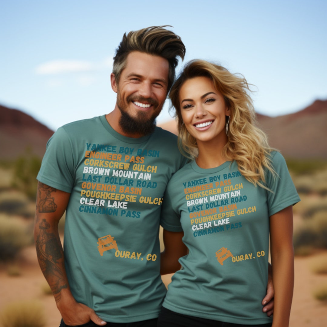 Ouray Trails Shirt off Road Trails Shirt OHV Trail T-shirt Off-roading ...