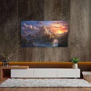 Narnia - Narnia Poster - Digital Print - the Castle of Car Paravel - Etsy