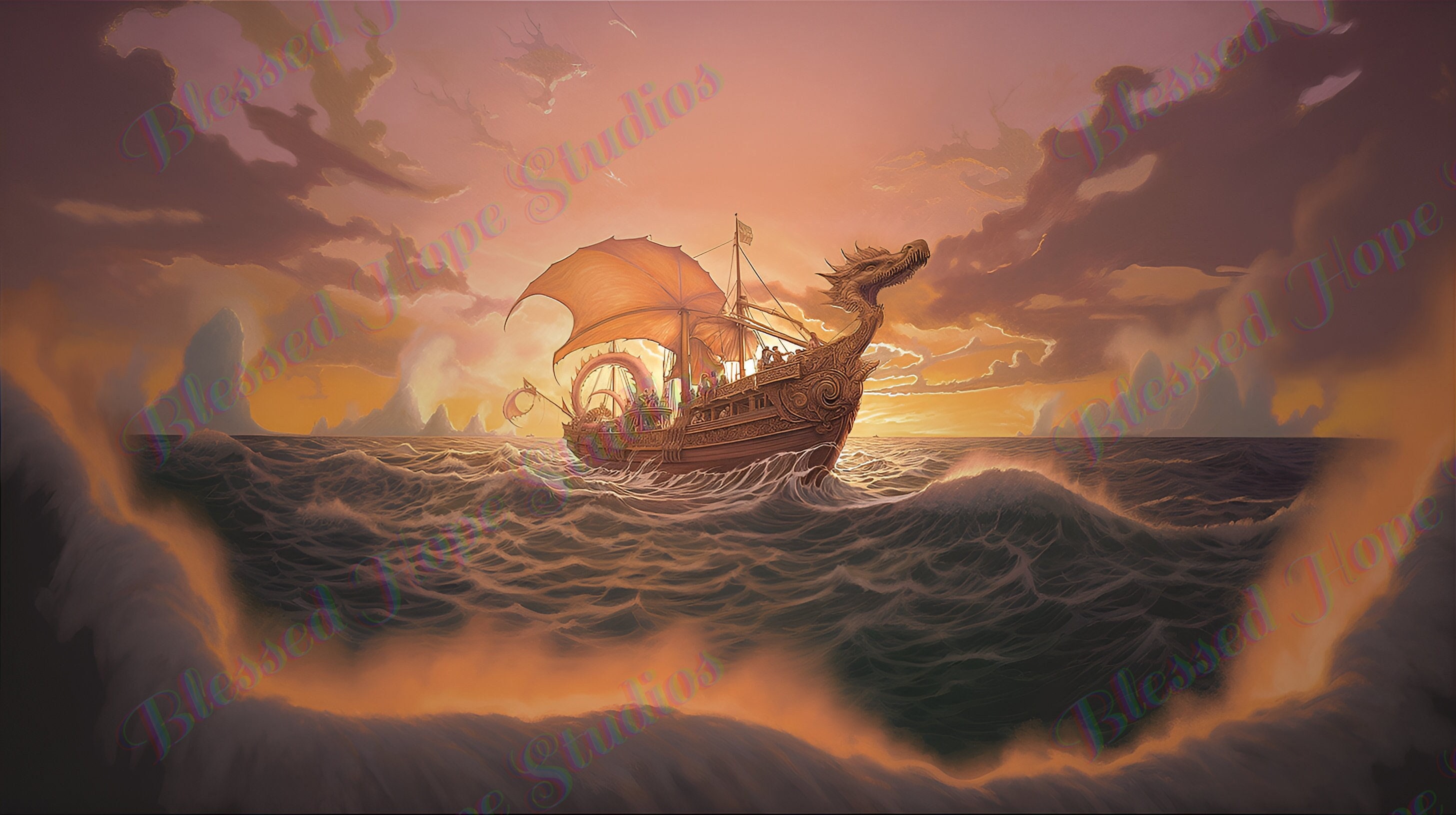 Narnia Narnia Poster Digital Print Voyage of the Dawn Treader - Etsy