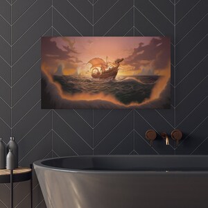 Narnia Narnia Poster Digital Print Voyage of the Dawn Treader - Etsy