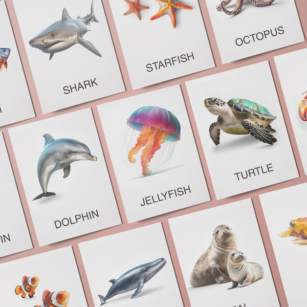 Ocean Animals - Etsy