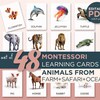 24 EMOTIONS Montessori Flashcards, Calming Down Corner Feelings Game ...