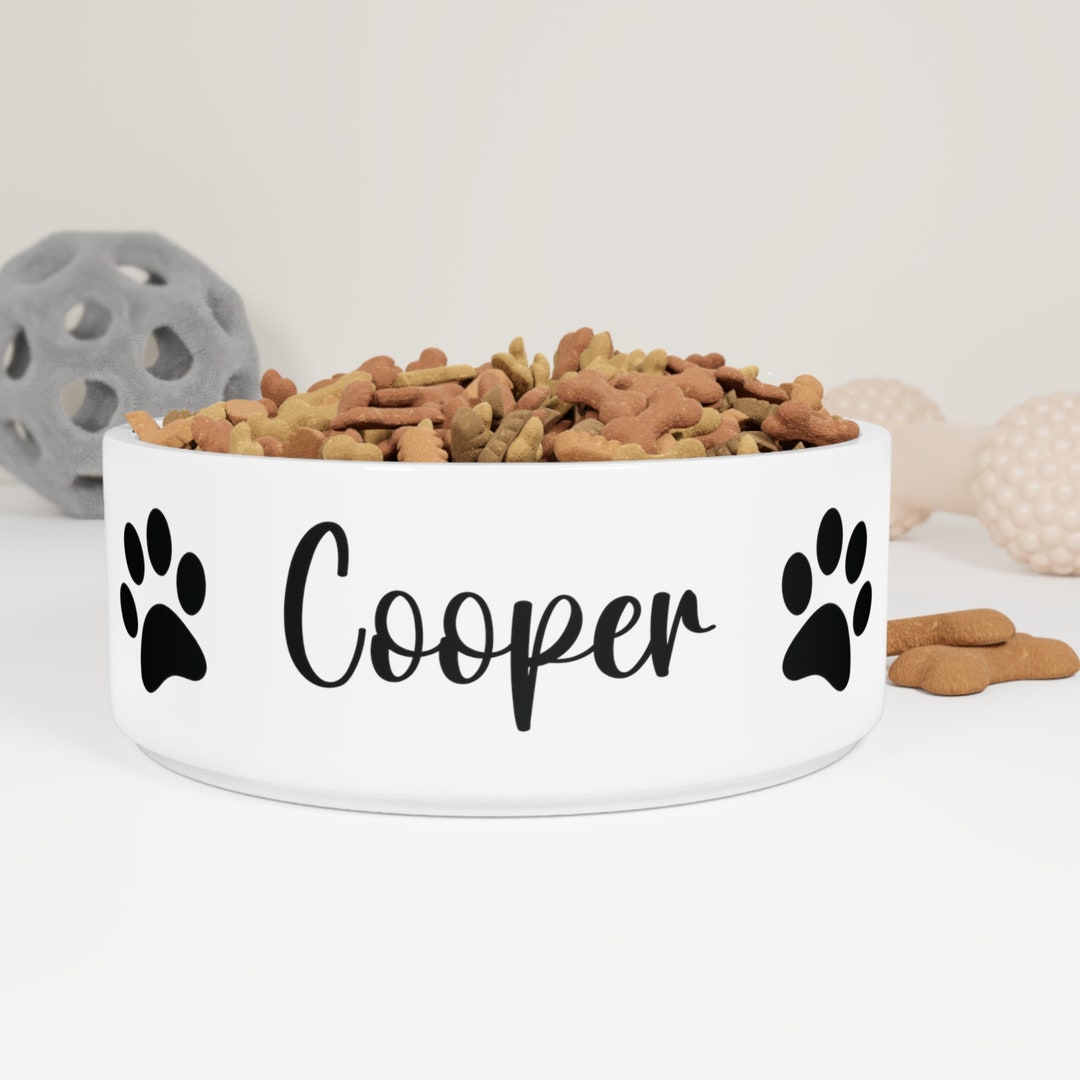Personalized Dog Bowl, Custom Dog Food Bowl, Personalized Cat Food Bowl ...