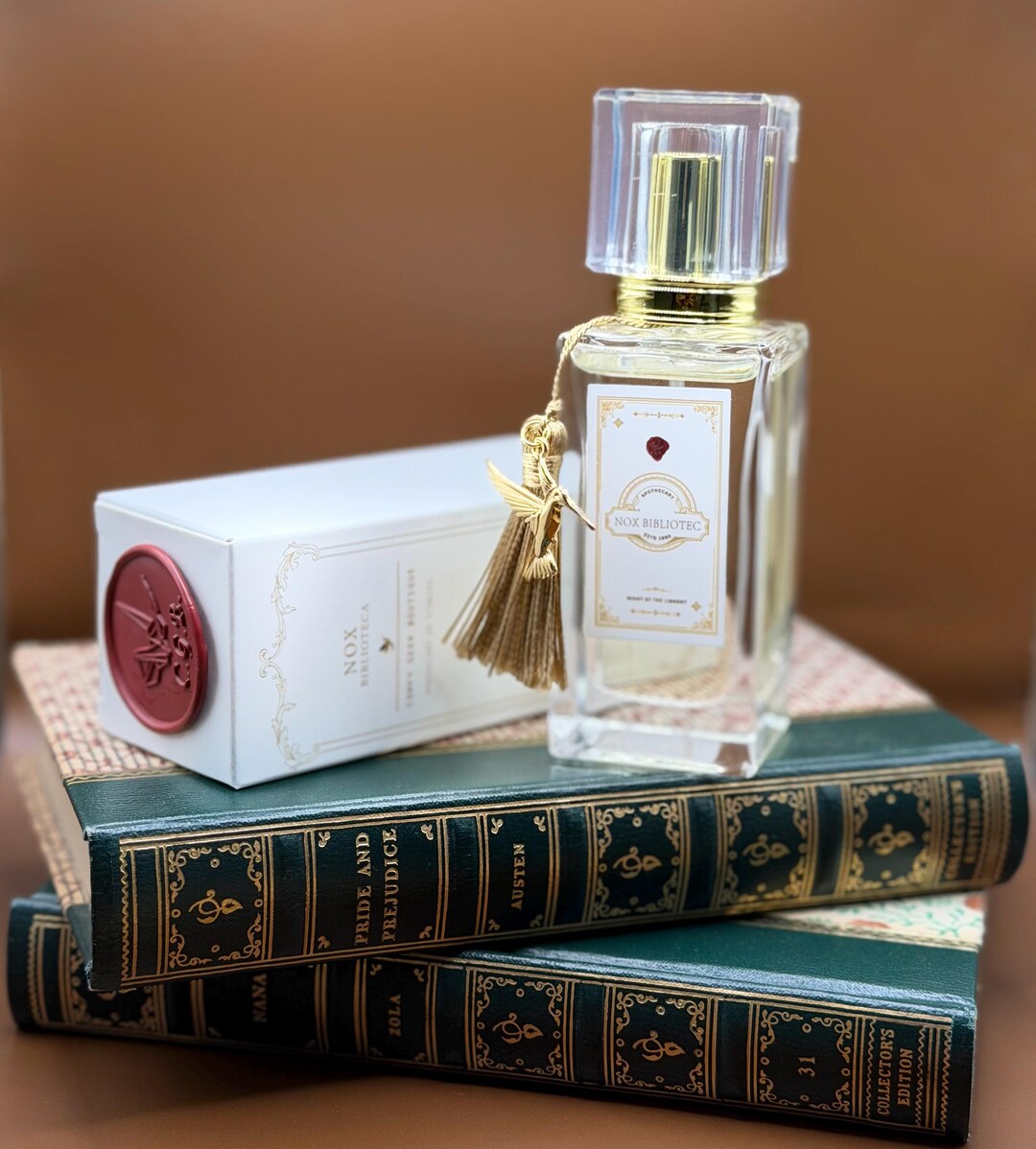 NOX BIBLIOTECA Eau De Parfum | Artisan Small-batch Perfume | Limited ...