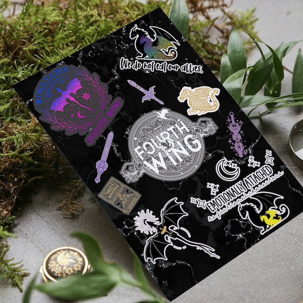 Fourth Wing Kindle Inserts - Etsy