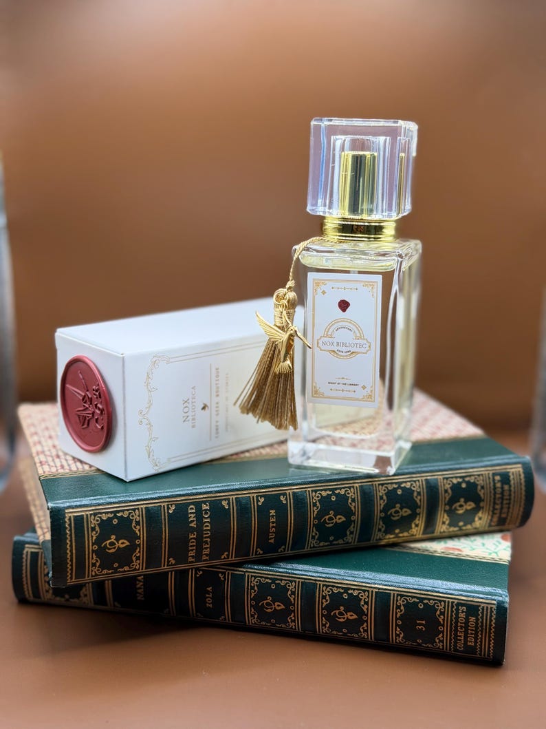Midnight at the BIBLIOTECA Eau De Parfum | Artisan Small-batch Perfume ...