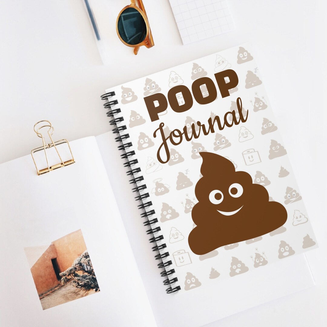 Poop Journal Notebook - Etsy