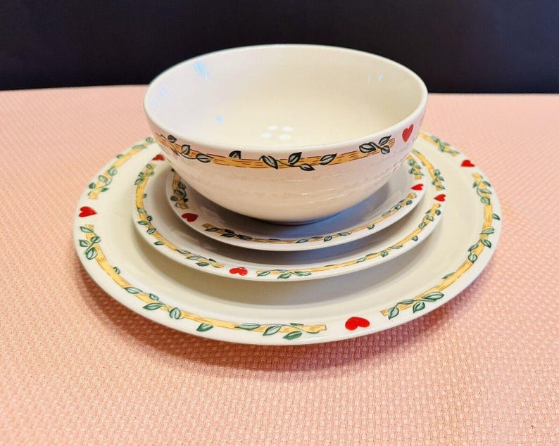 Thomson Pottery China Birdhouse Dinner Set_ Discontinued. Pick Yours ...