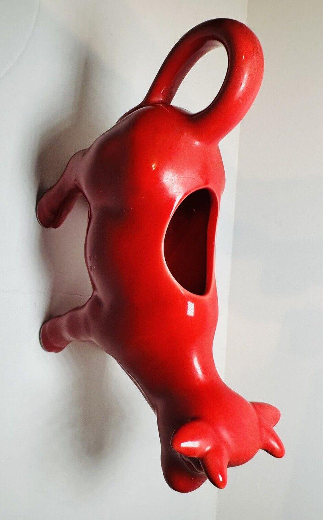 The Pioneer Woman Red Cow Creamer + Holder - Etsy