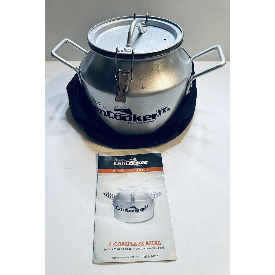 Seth Mcginns Can Cooker Jr. 2 Gallon Aluminum W/ Carrying Bag user's ...