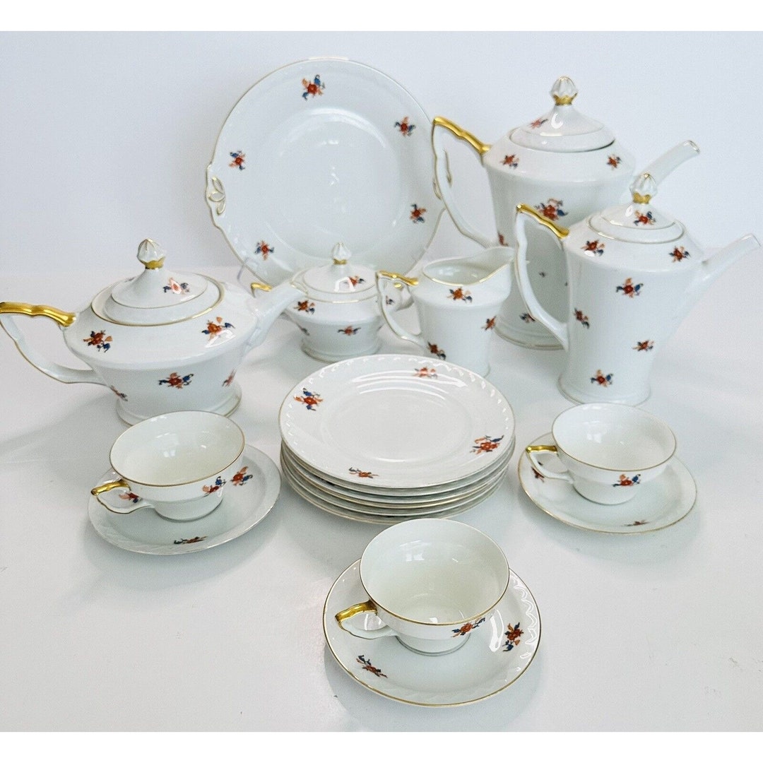 1919 -1945 Sorau China Germany Poland_ Tea Sets + Extras. No Platter ...