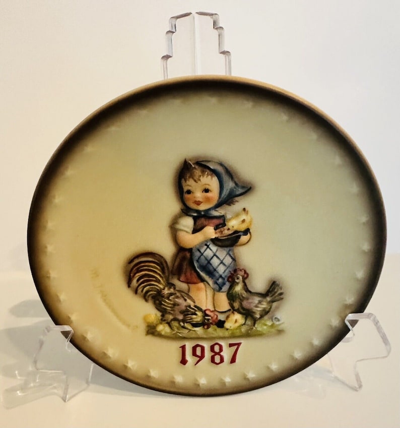 The Hummel Mj Annual Plates_ Collector Plates/ West Germany - Etsy