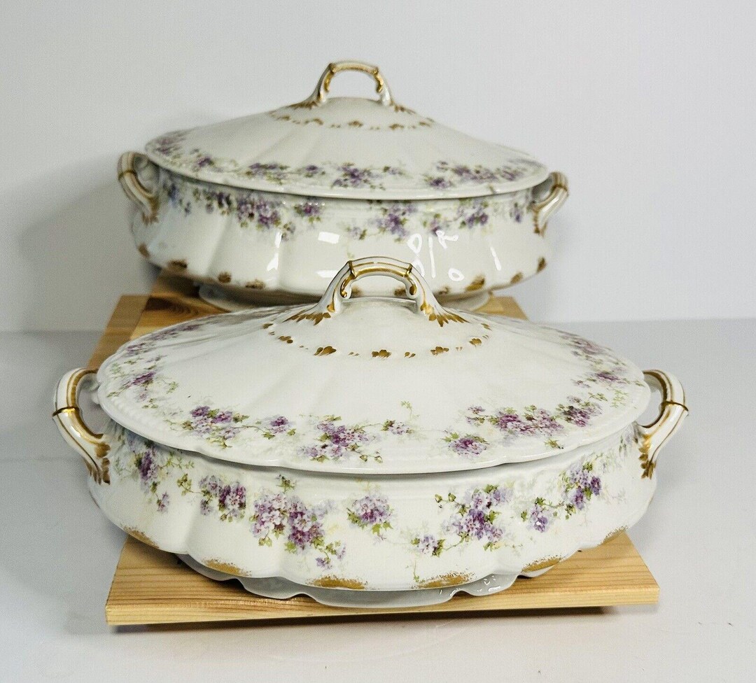 French Vintage Large Serving Platter, CH Field Haviland Limoges, GDA ...