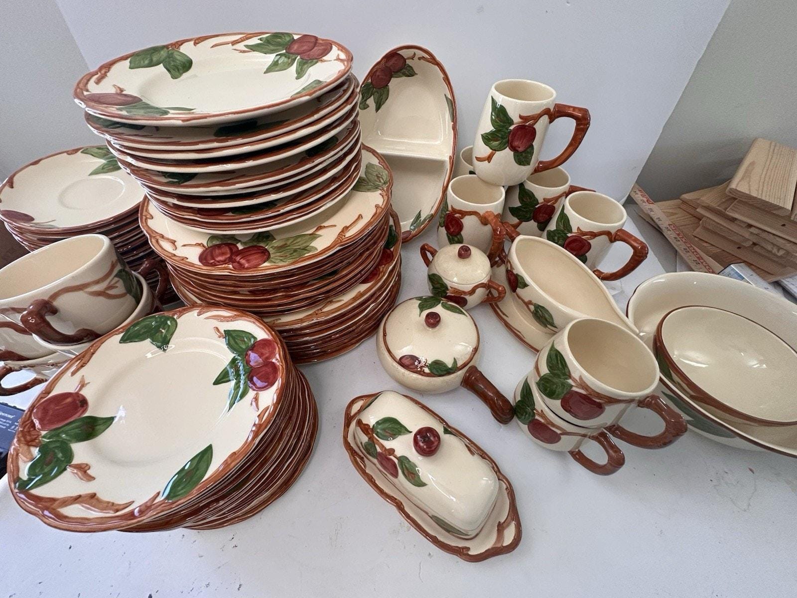 Vintage Franciscan Apple Dinnerware /plates/ Bowls/ Teacups... : Pick ...