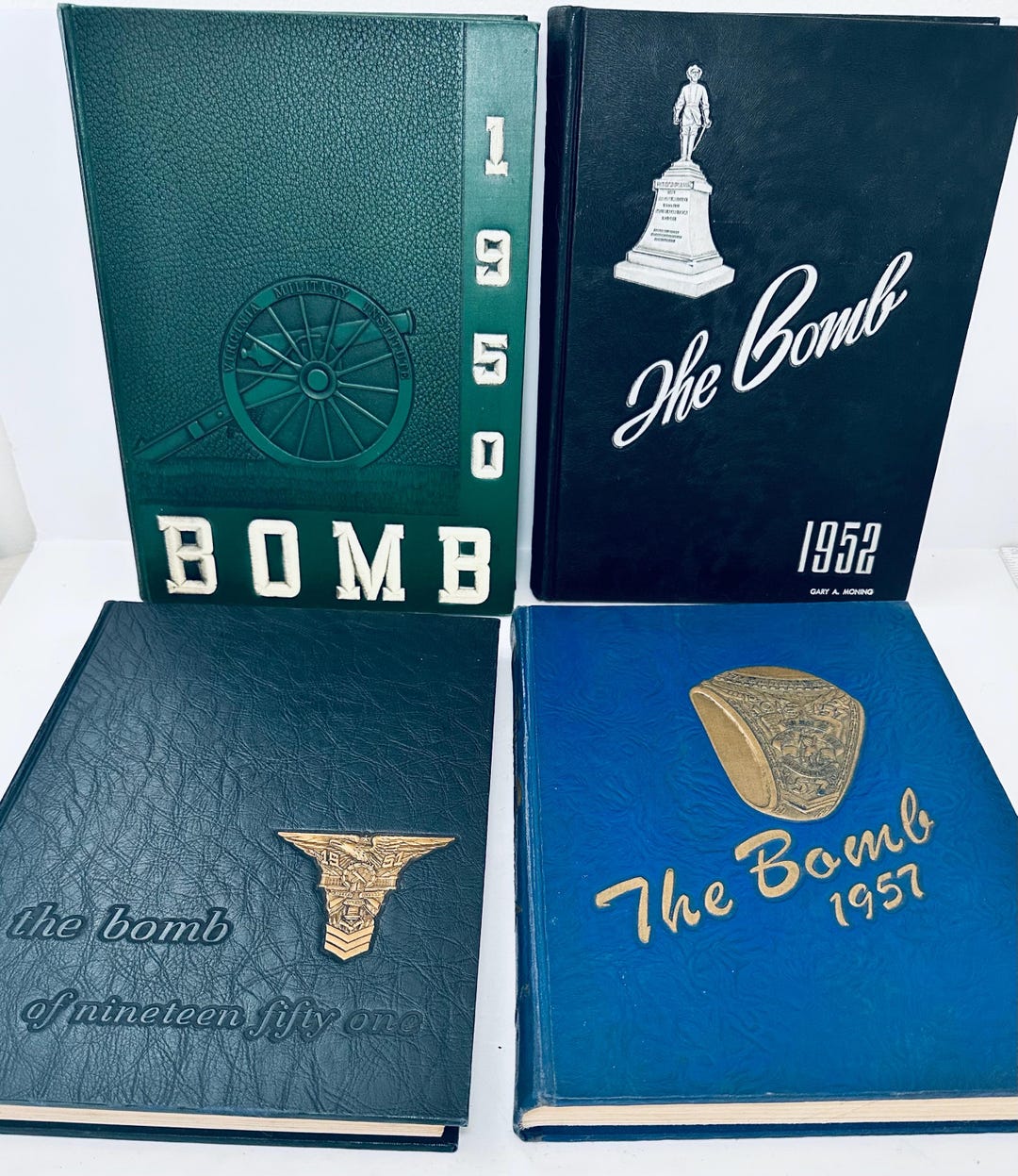 VMI Virginia Military Institute Yearbooks_ the BOMB_1950 / 1951 / 1952 ...