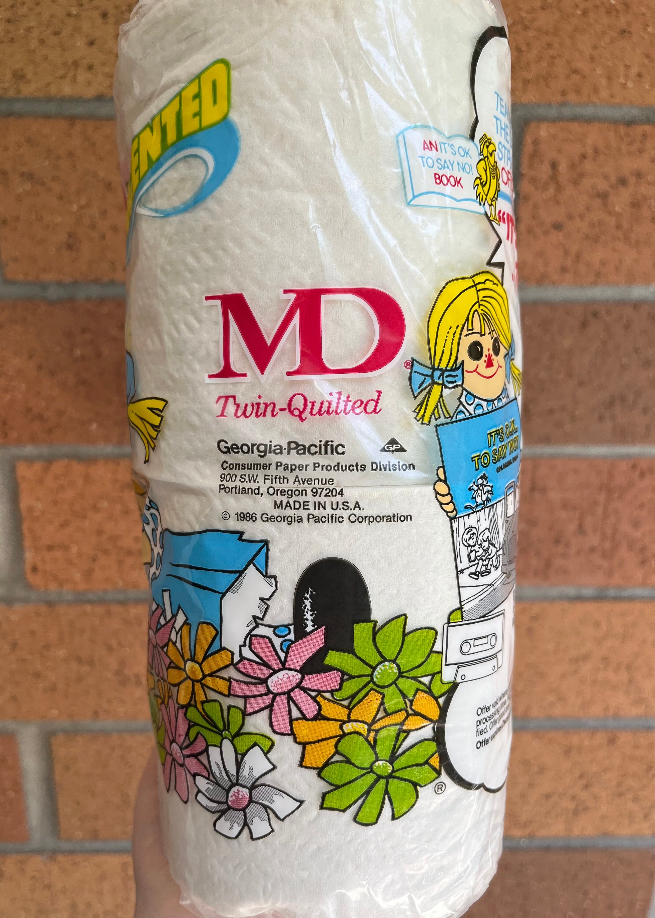 NOS Vintage MD Brand Toilet Paper | Bathroom 60s 70s 80s Kitsch Groovy ...