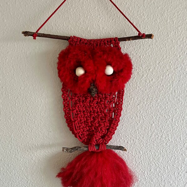 Macrame Owl - Etsy