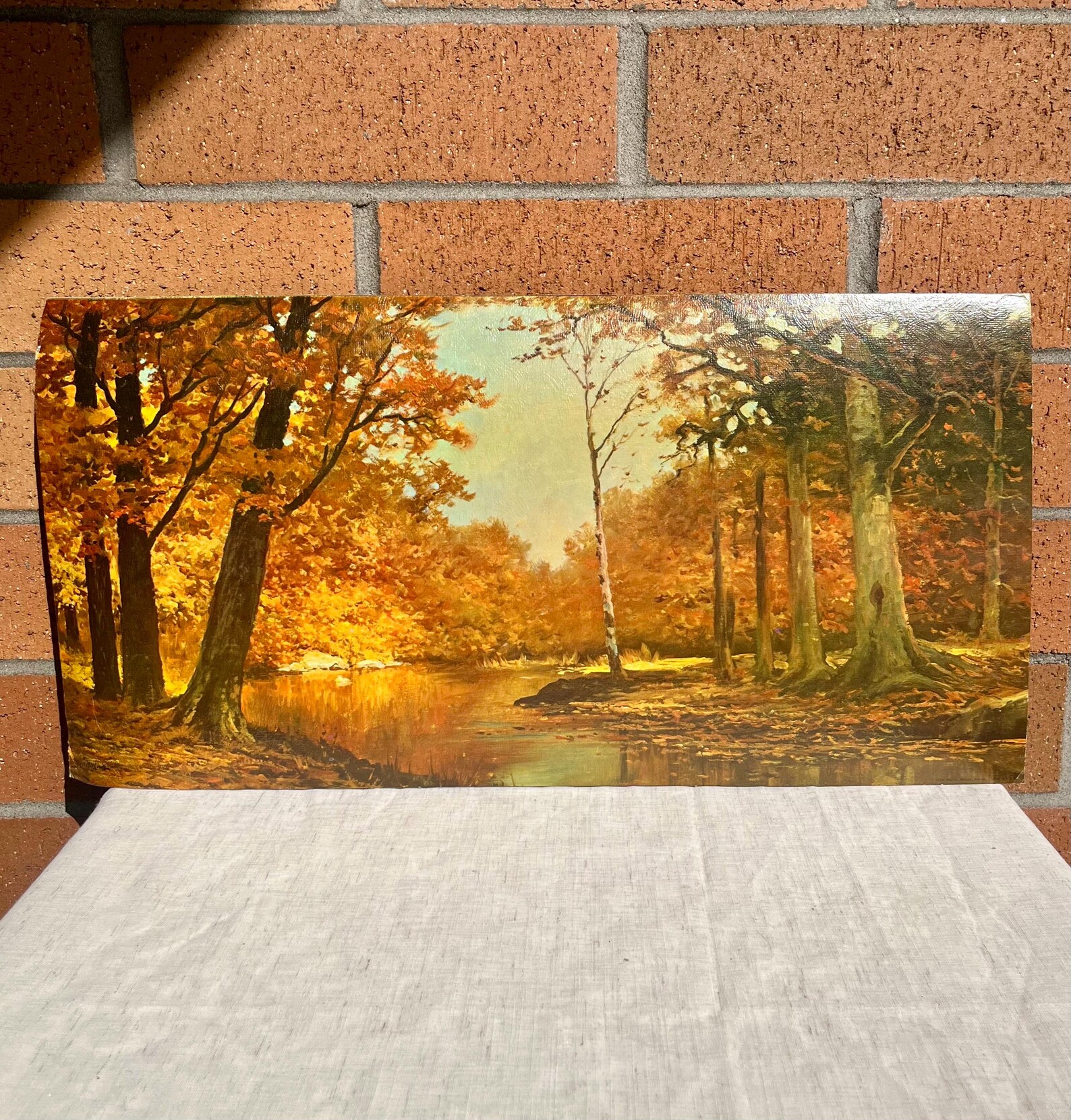 1960s "autumn Bronze" Lithograph by Robert Wood | Mod Midcentury MCM ...