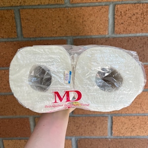 NOS Vintage MD Brand Toilet Paper | Bathroom 60s 70s 80s Kitsch Groovy ...