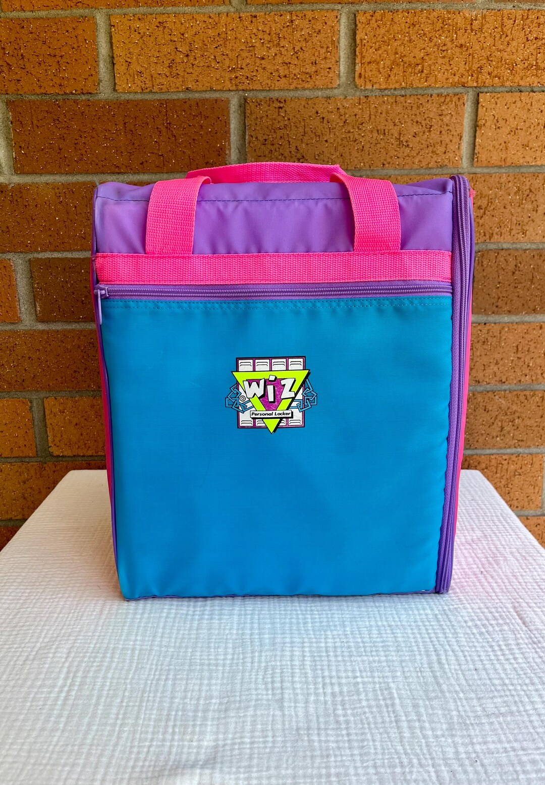 Unused Excellent Condition 90s Wiz Backpack | Blue Purple Pink School ...
